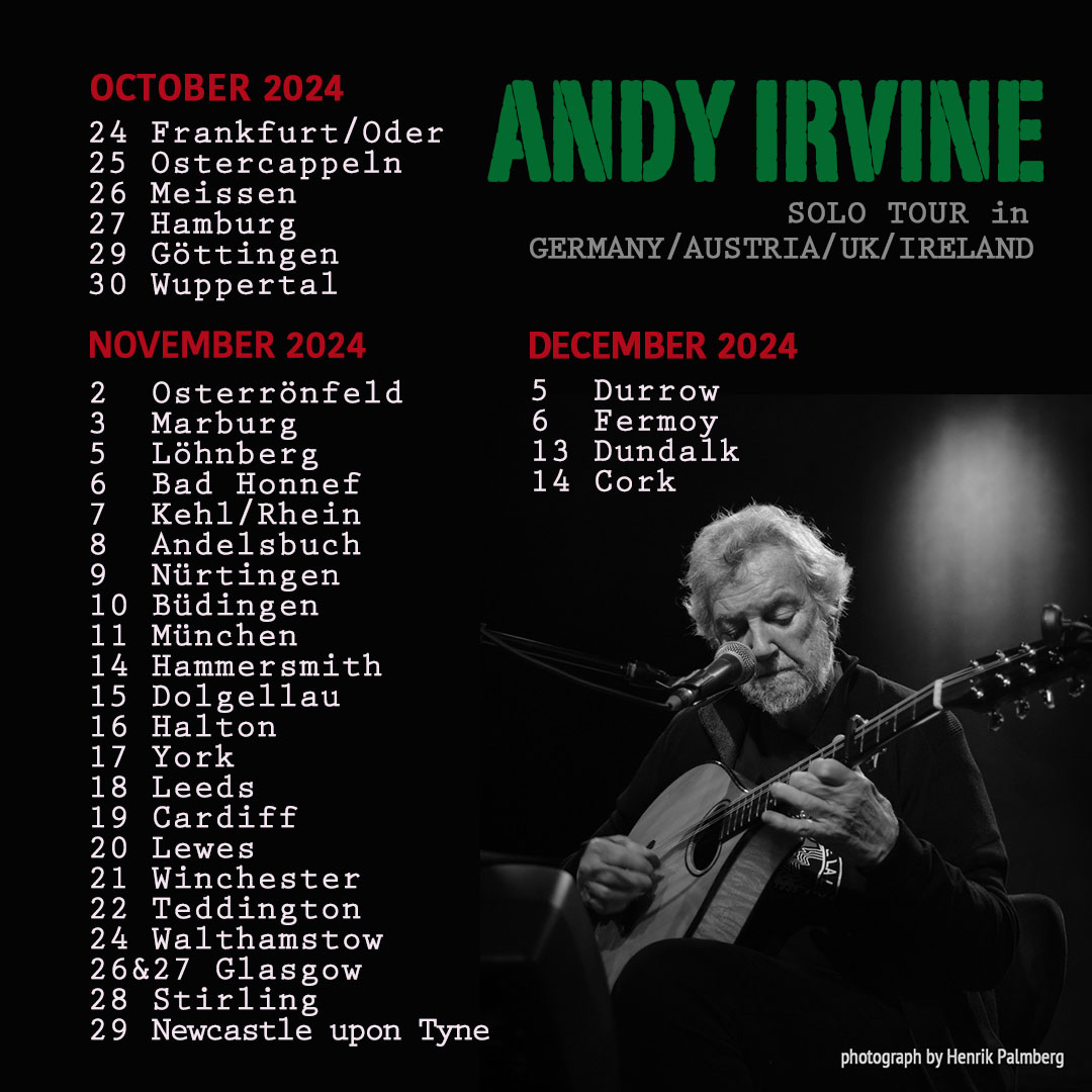 Andy Irvine Official Site