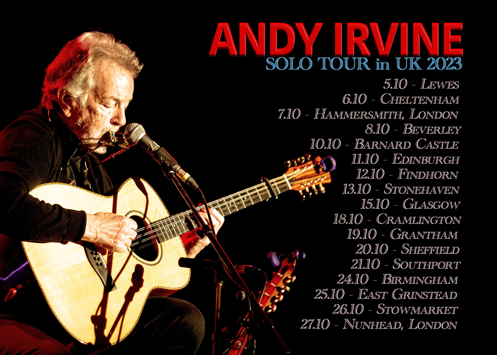 Andy Irvine Official Site